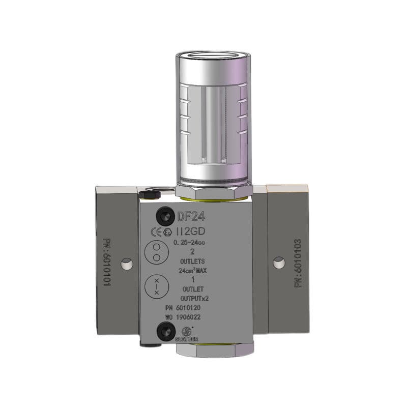 Dispensador dos líneas - DF24 - SOATO FLUID SYSTEM