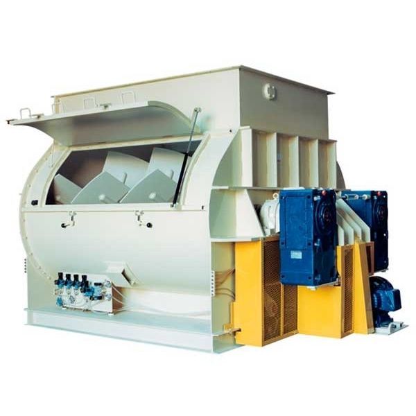 Mezcladora de 2 ejes - TP series - CIMMA - de palas / batch / sólido