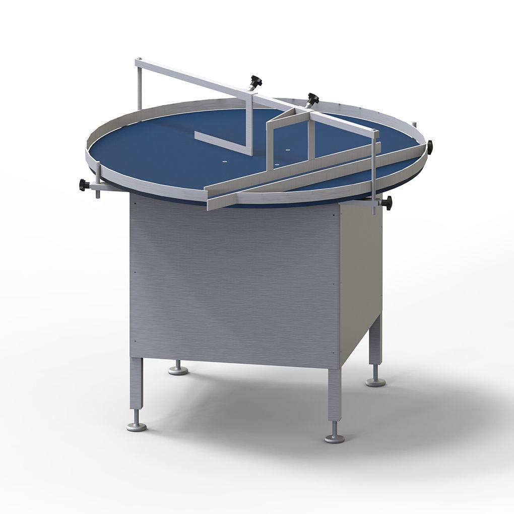 Mesa giratoria accionada por motor - EFM MACHINERY