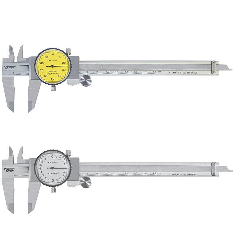 Pie de rey con aguja - 201102 - FERVI - de acero inoxidable / a prueba ...