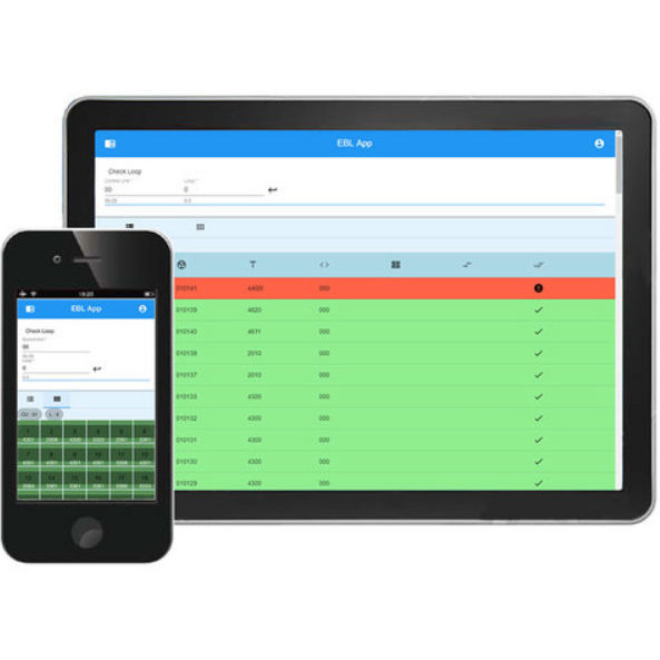 Software para prueba - EBL App - Panasonic Eco Solutions - de puesta en servicio