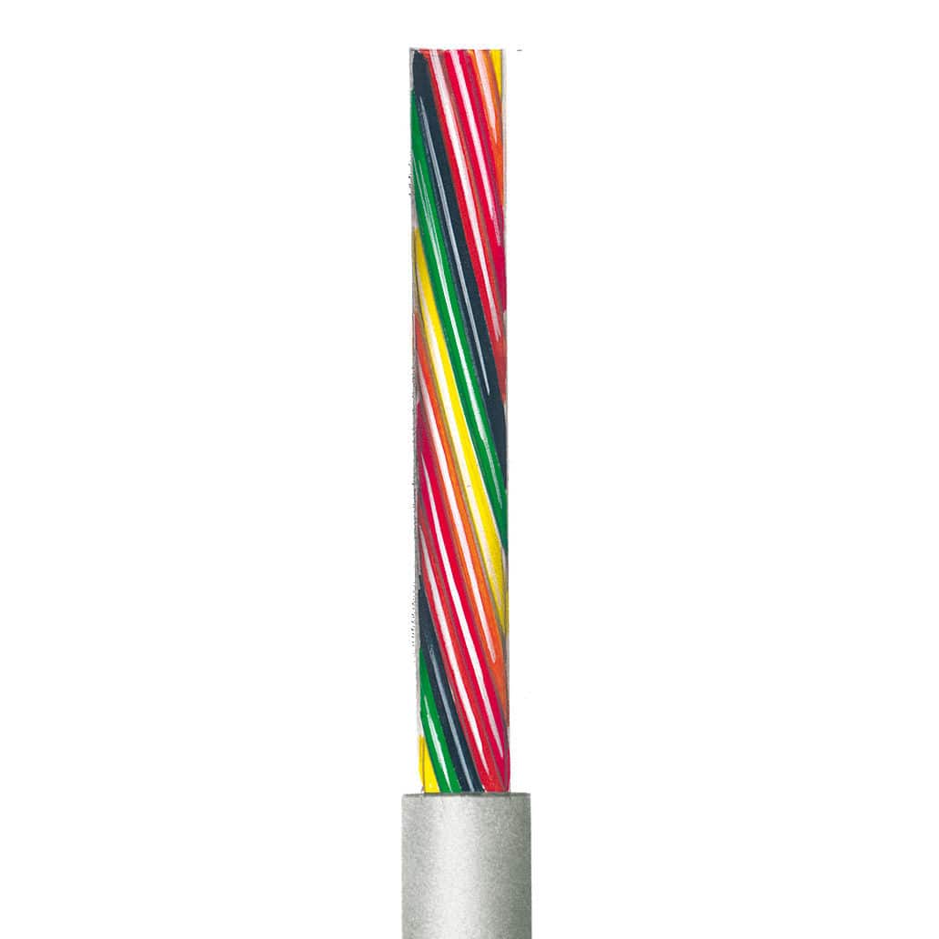 Cable de control flexible - 2 x AWG 26 - Metrofunk Kabel-Union