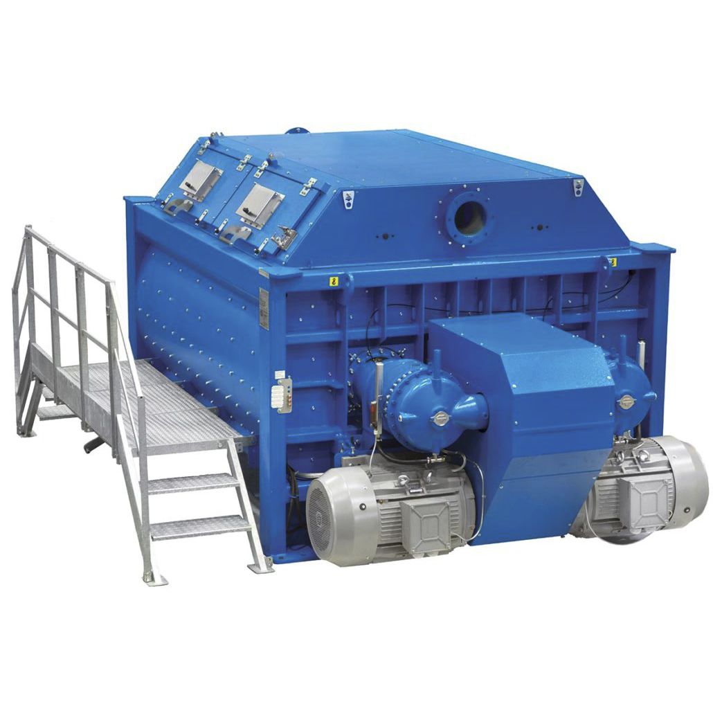 Malaxadora de 2 ejes - MAO - sicoma Sicoma - batch / para hormigón