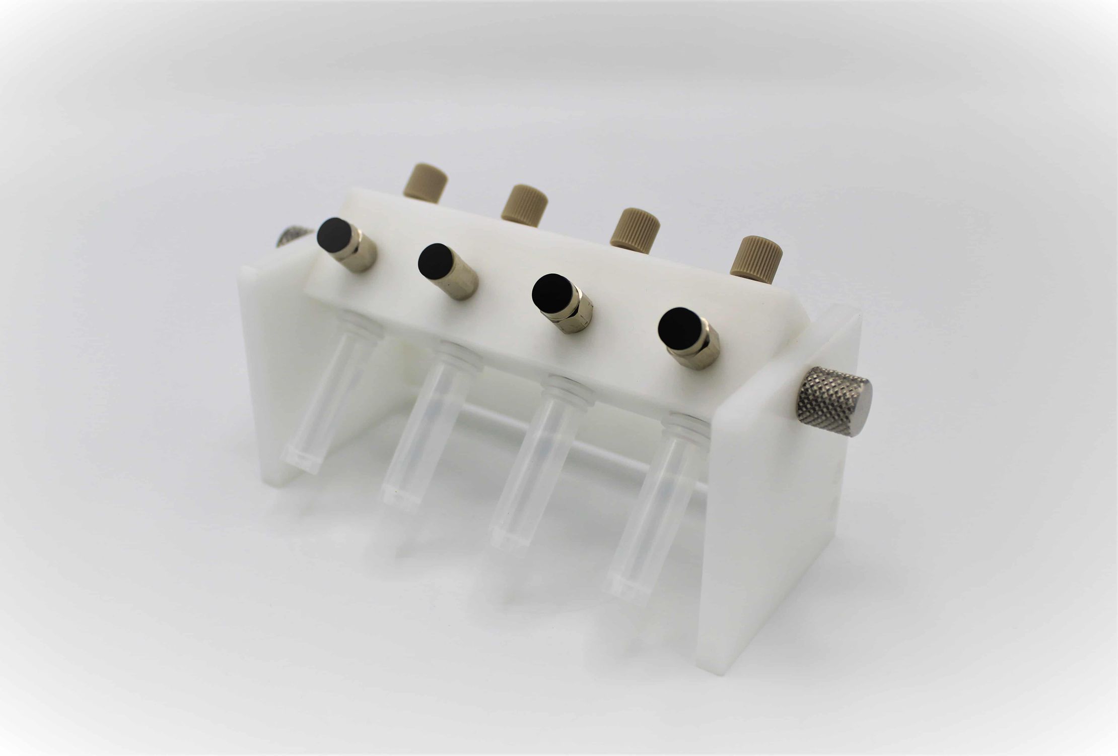 Válvula de aguja - FLUIWELL-4C - FLUIGENT - manual / de presurización / para laboratorio