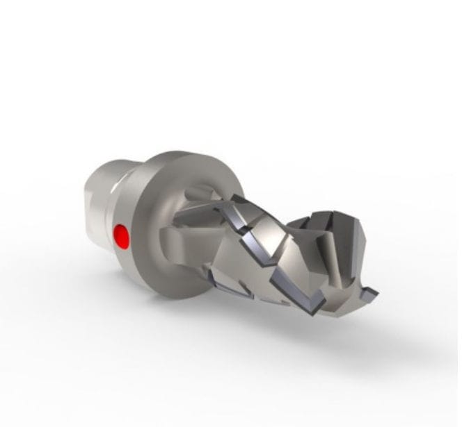 Fresa de plaquita - MACH 3 EVO AES21 - Cruing Italy srl - PCD / de cono ...