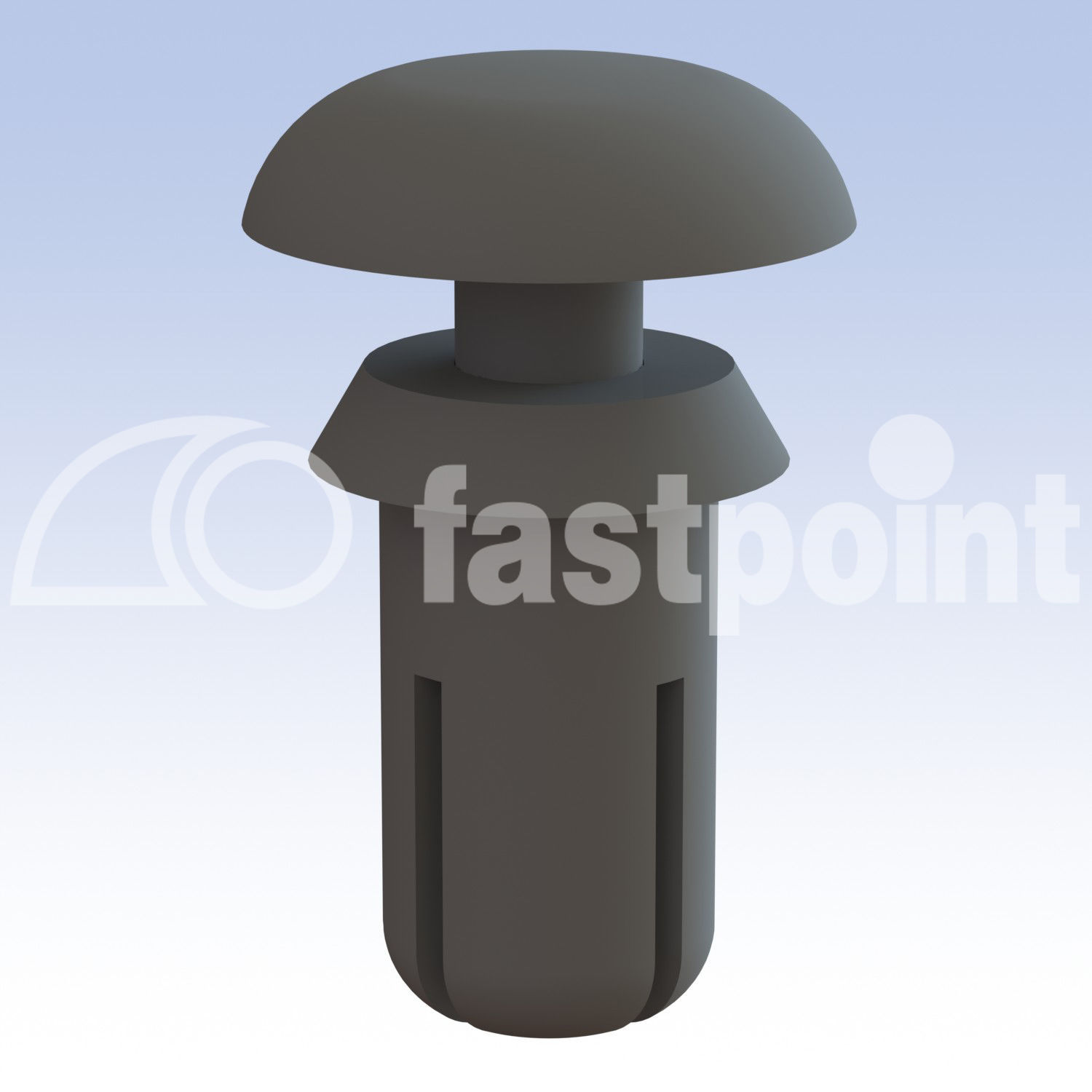 Remache de cabeza abombada - 107 series - Fastpoint Srl - de plástico