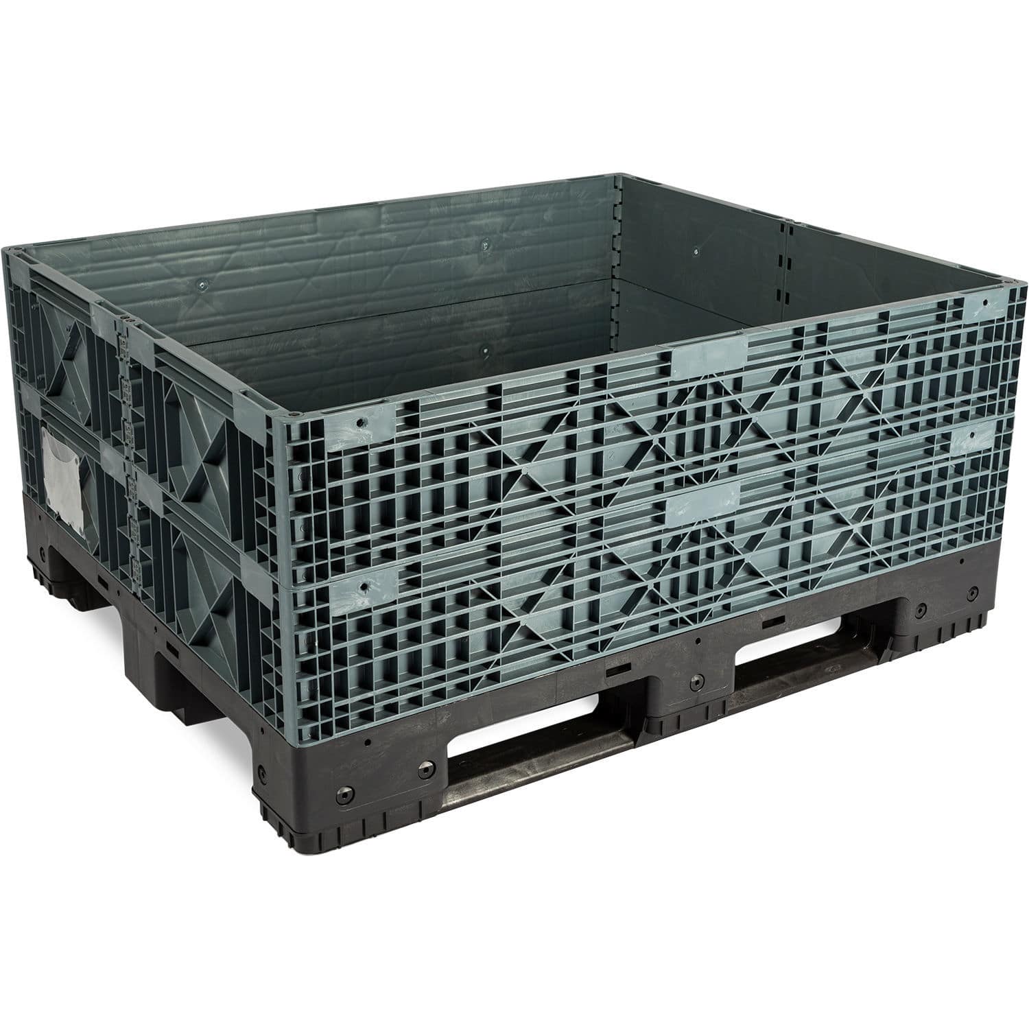 Caja-palé de polietileno - MOD BOX 800 x 600 - PALBOX PALLETS E ...