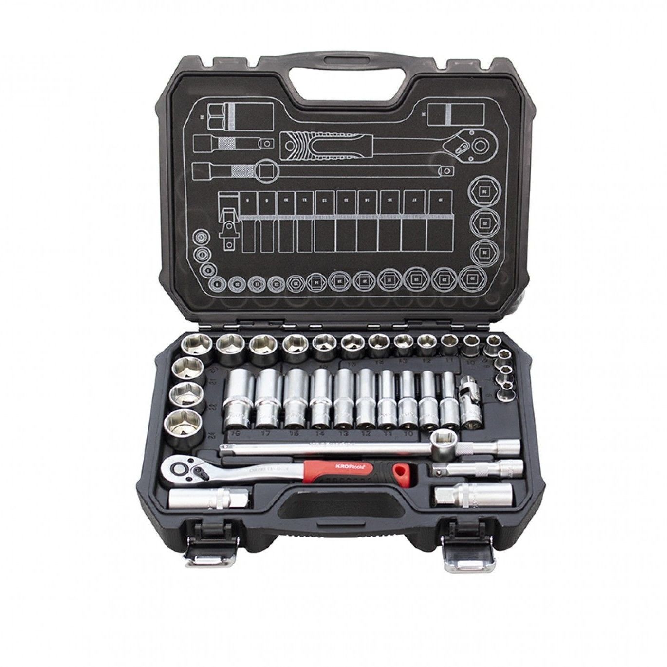 Kit de llaves de tubo - 2035 - KROFtools Professional Tools