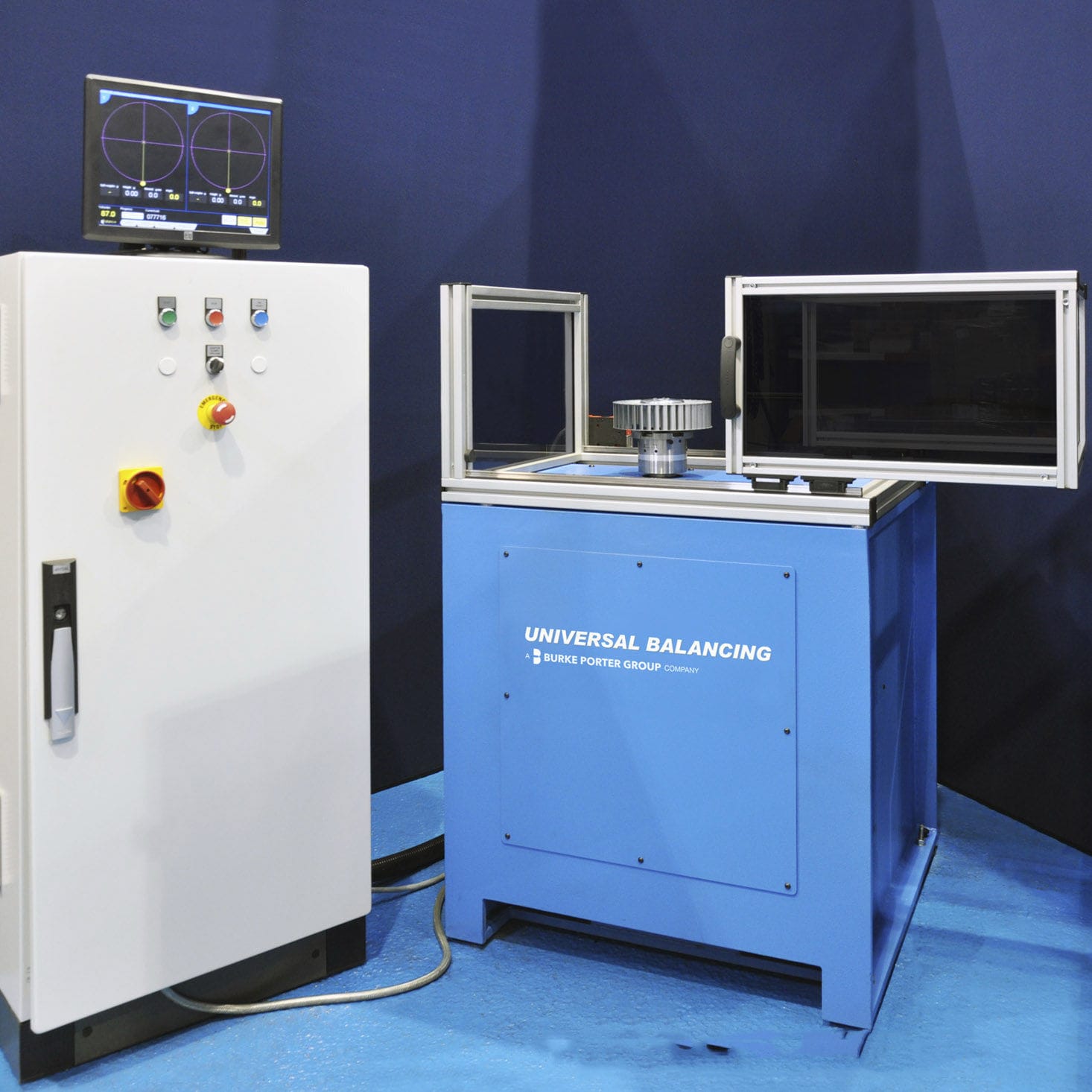 Máquina equilibradora vertical - Universal Balancing - dinámico ...