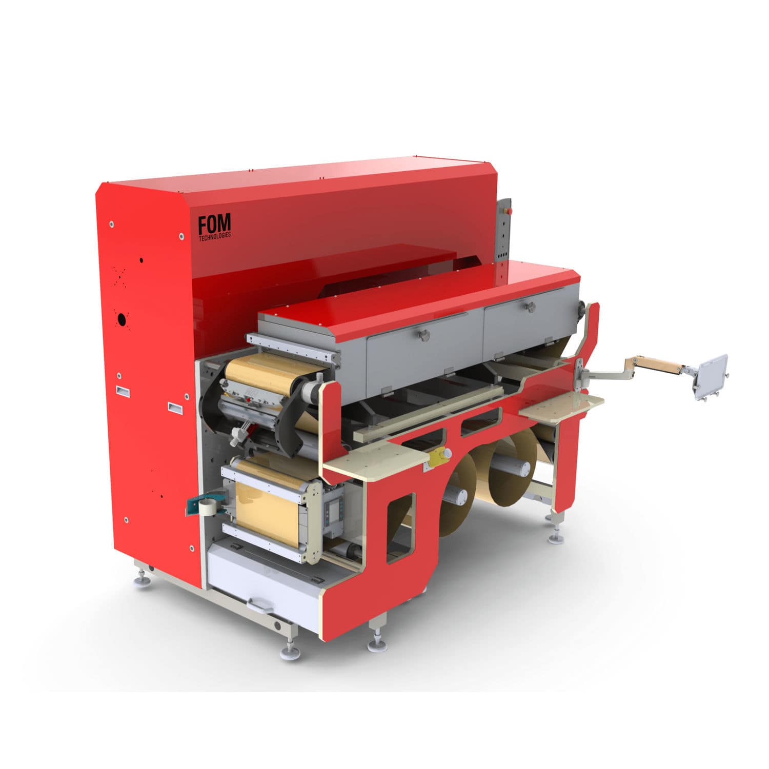 Máquina para estucado de rodillos - sigmaR2R - FOM Technologies A/S ...