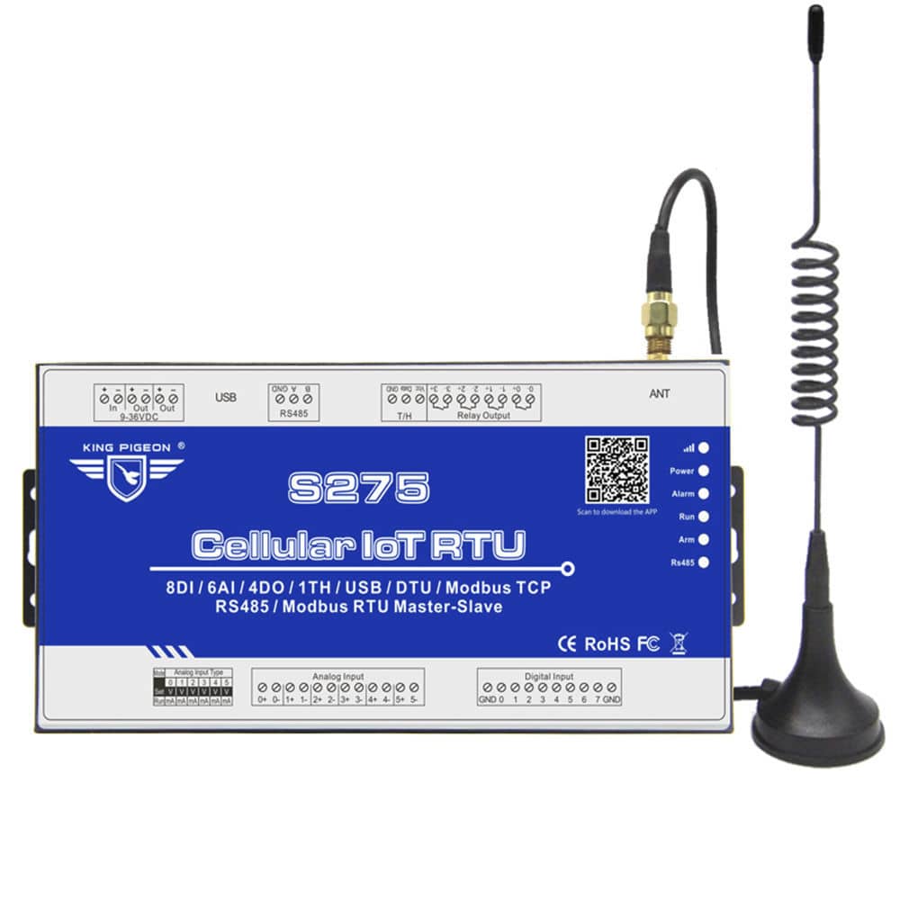 RTU modular - S275 - King Pigeon Communication Co.,Limited - GSM / GPRS ...