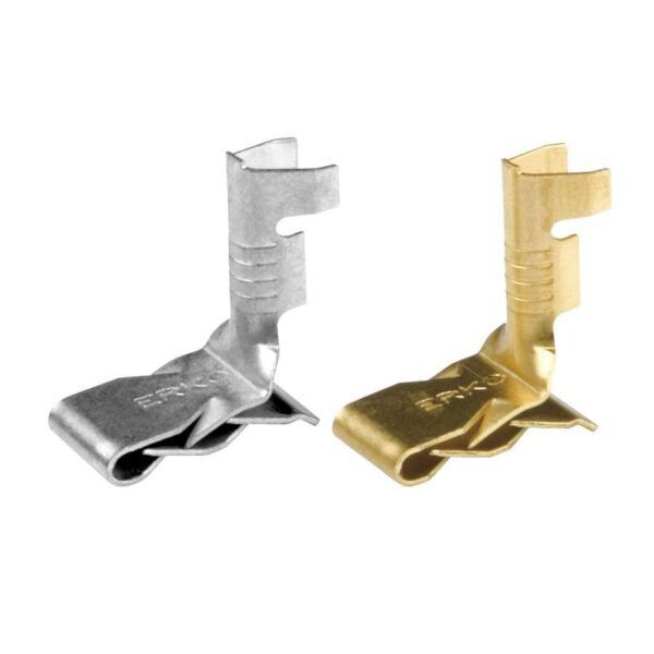 Clip de cables - KET-2 - Erko - para conectores / acero / de puesta a ...