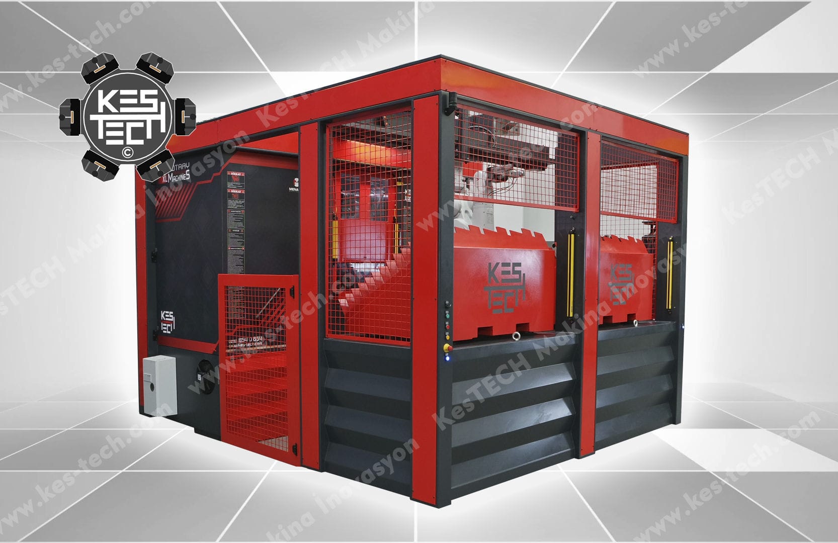 Máquina transfer rotativa - PRO ROBO MODEL - KESTECH ROTARY TRANSFER ...