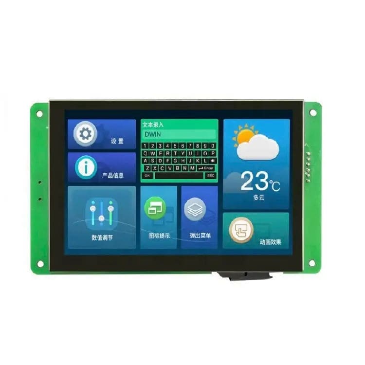 Visualizador HMI - DMG80480C050_04W - Beijing DWIN Technology Co., Ltd. - LCD TFT / con pantalla ...