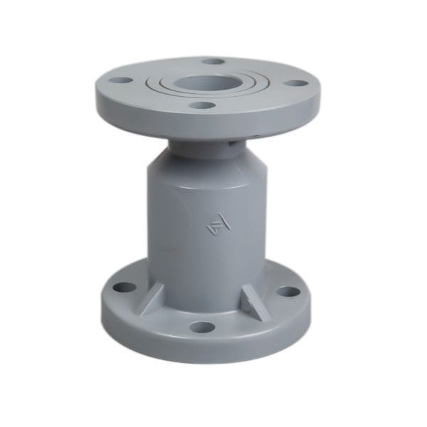 Válvula de retención de bolas - H41F-10S/F - Ningbo Baodi Plastic Valve Co., Ltd. - DIN / con ...