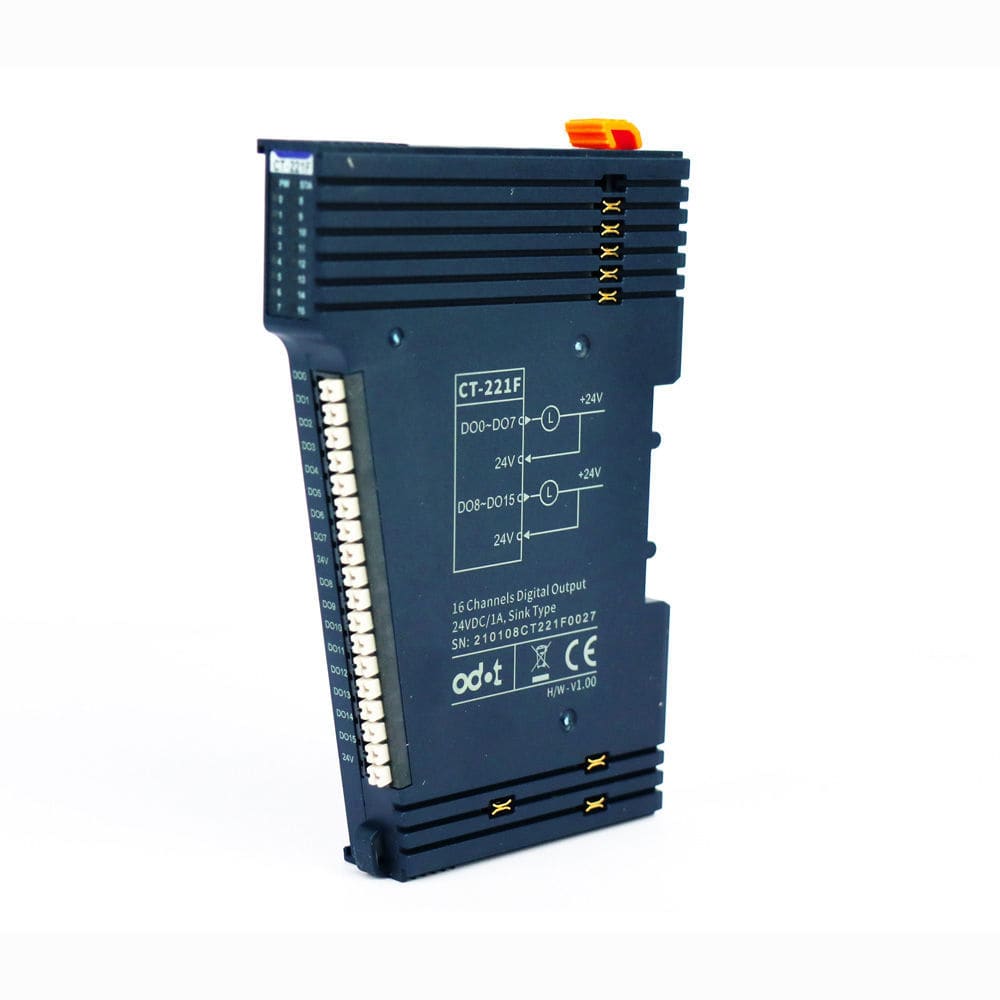 Módulo E/S digital - CT-221F - ODOT Automation - Modbus / Ethernet ...