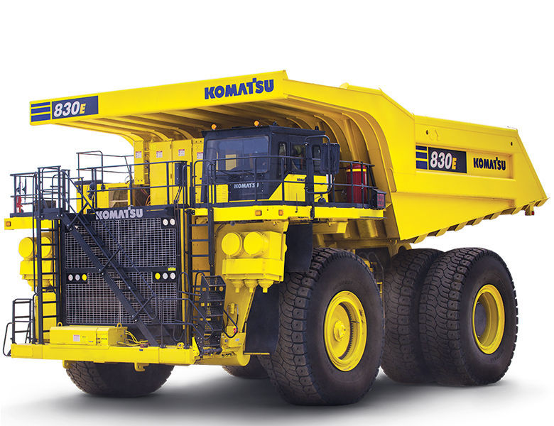 Dúmper rígido - 830E-5 - Komatsu Europe - eléctrico / para aplicaciones ...