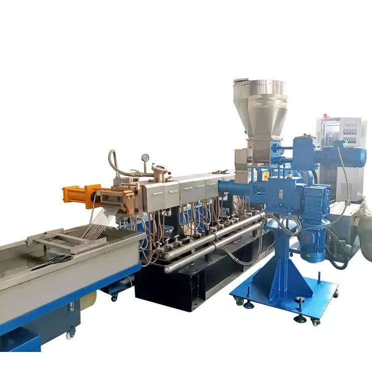 Extrusora de dos husillos - TSE-50B - Nanjing Haisi Extrusion Equipment ...