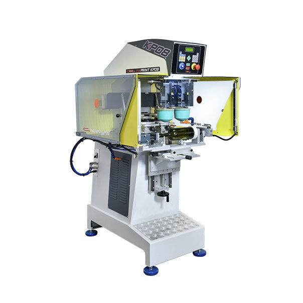 Máquina de tampografía de tintero hermético - INKPRINT KP08 2C RR T.I ...