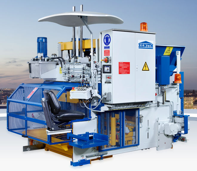 Máquina para fabricación de bloques de hormigón - Zenith 913 - Quangong ...