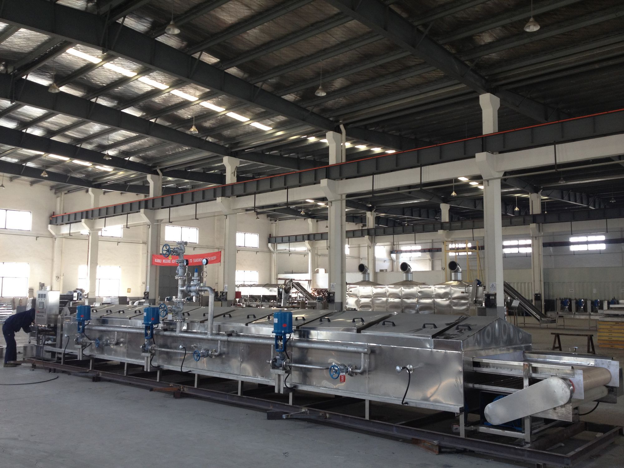 Escaldador para frutas y hortalizas - DPT-Z - SHAOXING WALLEY FOOD ...