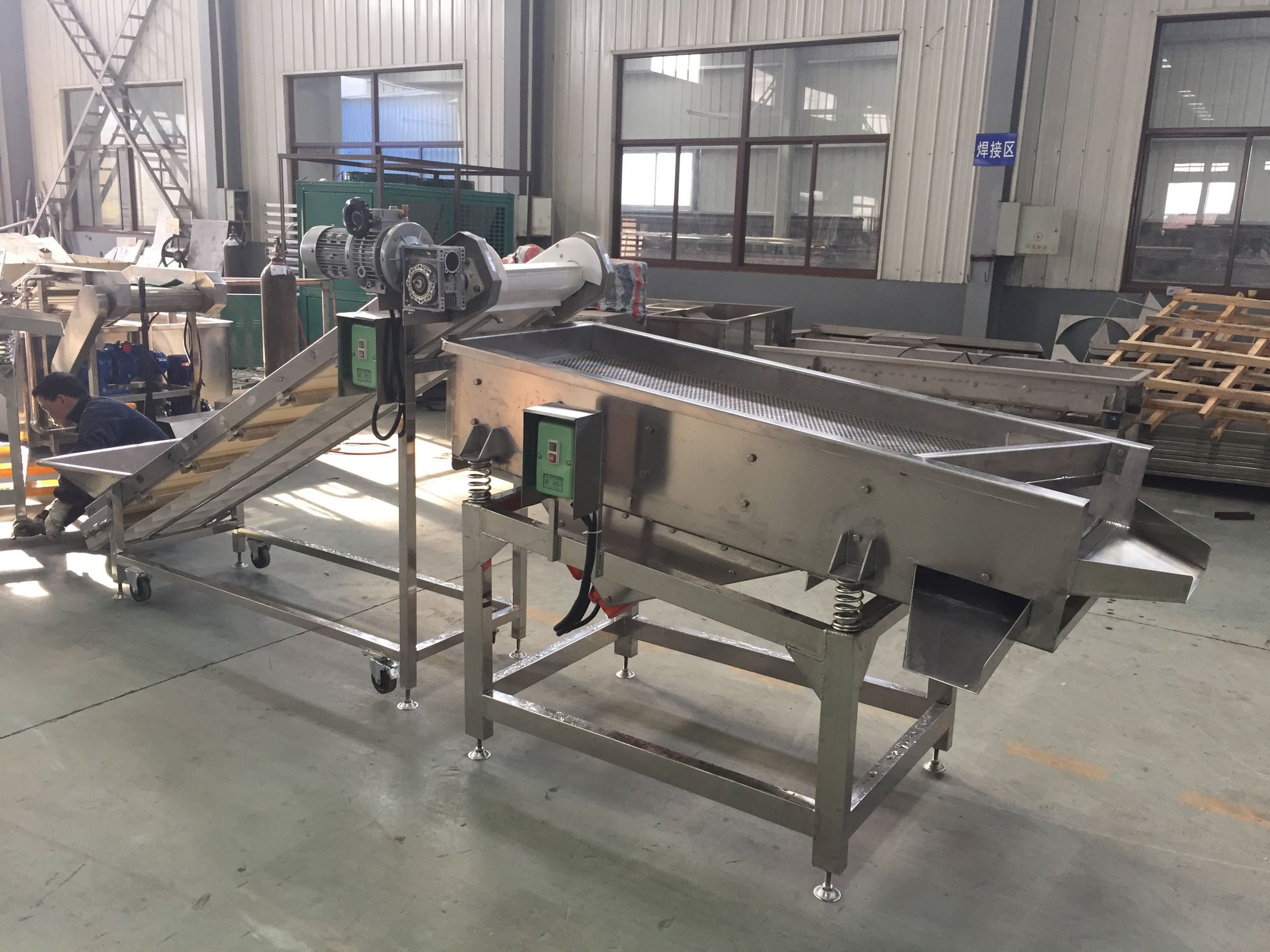 Calibradora para verdura - ZSJ-3 - SHAOXING WALLEY FOOD MACHINERY CO ...