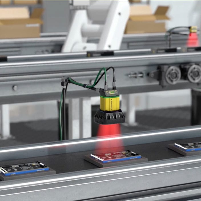 Lector de código de barras fijo - EI series - Cognex Corporation - 2D ...