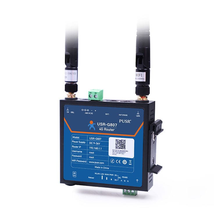 Router 4G LTE - USR-G807 - Jinan USR IOT Technology Limited - celular / LAN / para red