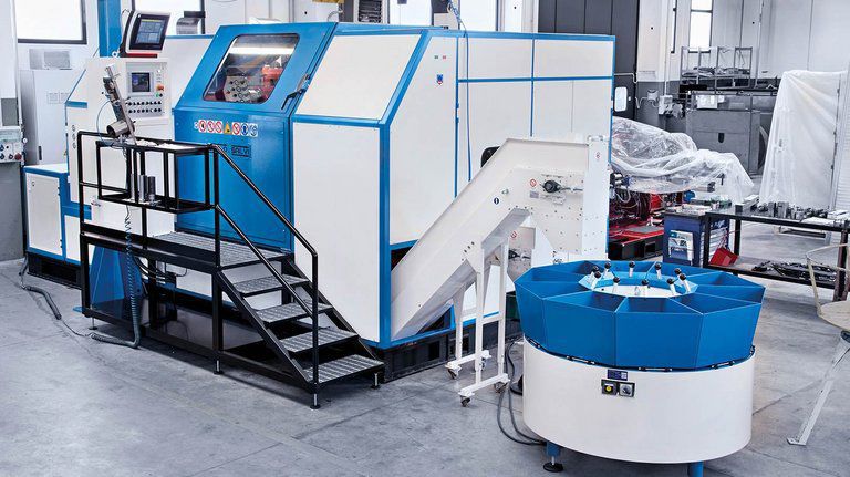 Máquina de rolado en frío CNC - Carlo Salvi CS 620 - Hatebur - Carlo Salvi