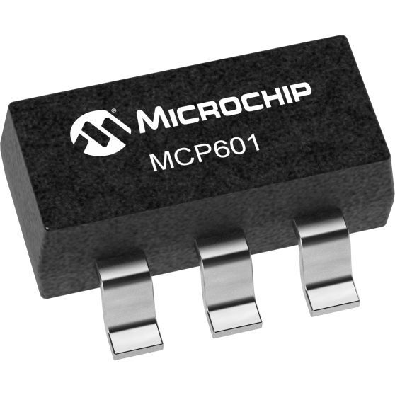 Amplificador de audio - MCP601 - Microchip Technology Inc. - de potencia / de corriente / de tensión