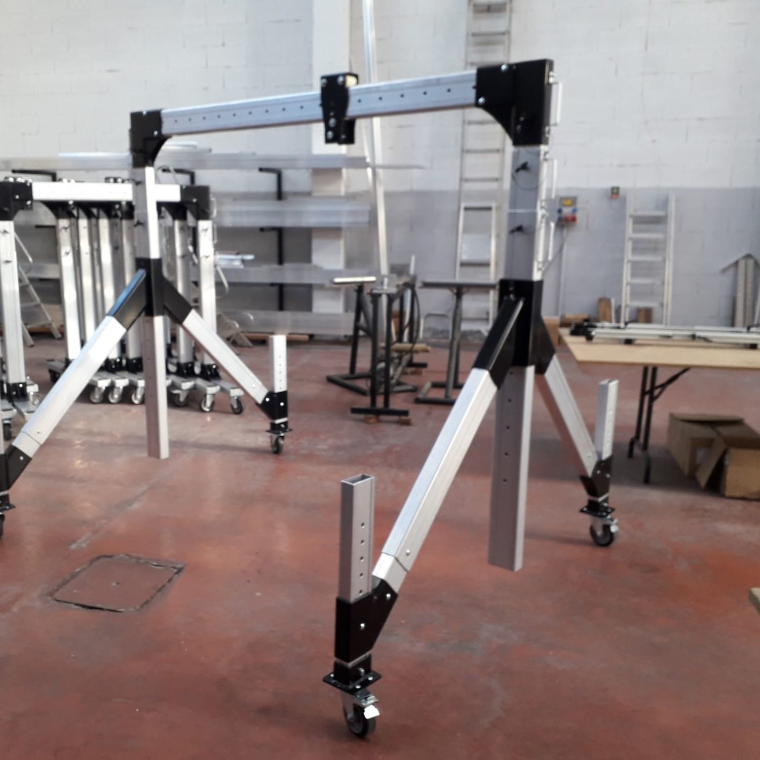 Pórtico portátil - PET 2000 - LERA - con altura regulable