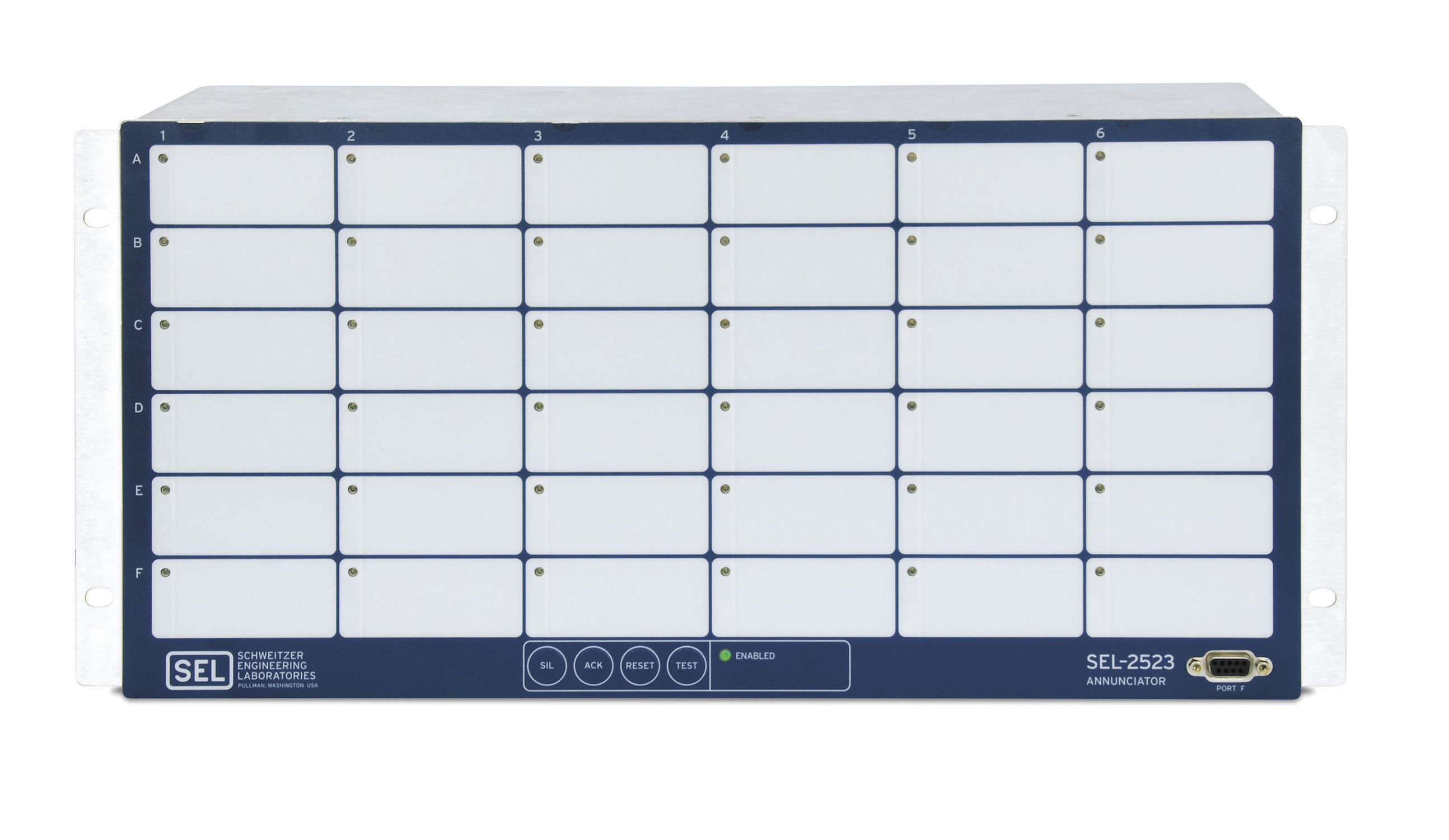 Anunciador de alarma en bastidor - SEL-2523 - Schweitzer Engineering ...
