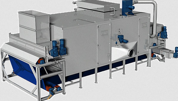 Unidad de secado de lodos - Protechnika - de baja temperatura