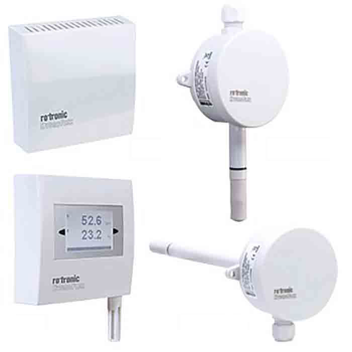 Sensor de temperatura y de humedad relativa - Rotronic HF3- - Process ...