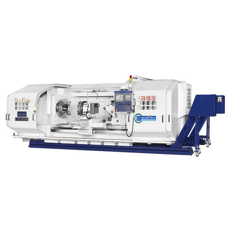 Torno CNC - CST series - SUN FIRM MACHINERY IND. CO., LTD. - horizontal / de mesa plana / de 2 ...