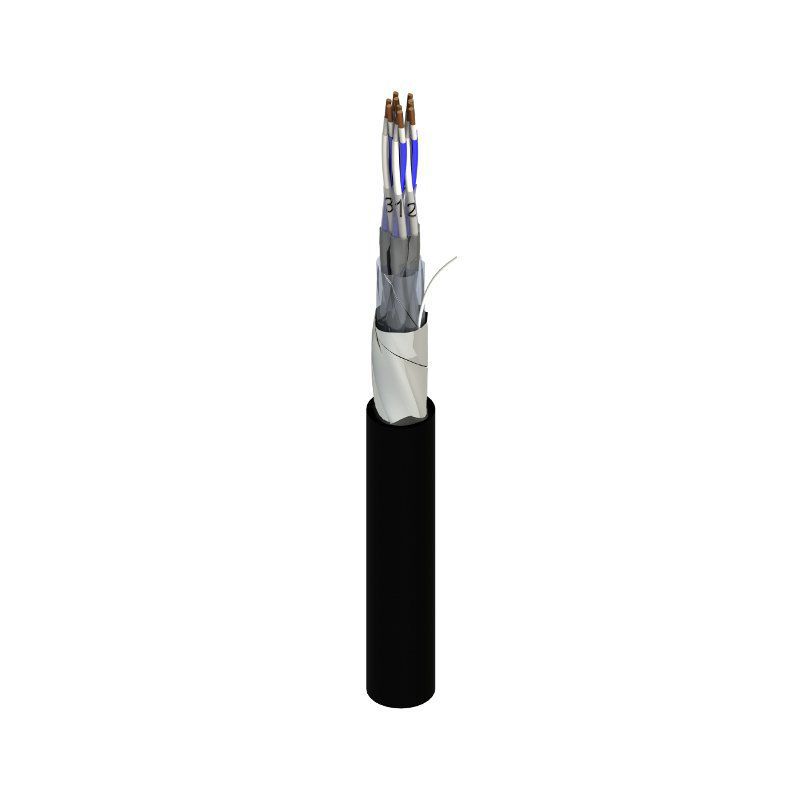 Cable eléctrico de datos - EB1174A - CABLESCOM - antipropagación de fuego / resistente a los UV ...