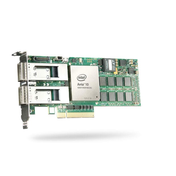 Tarjeta FPGA Mini PCIe - A10PL4 - BittWare - con procesador E/S