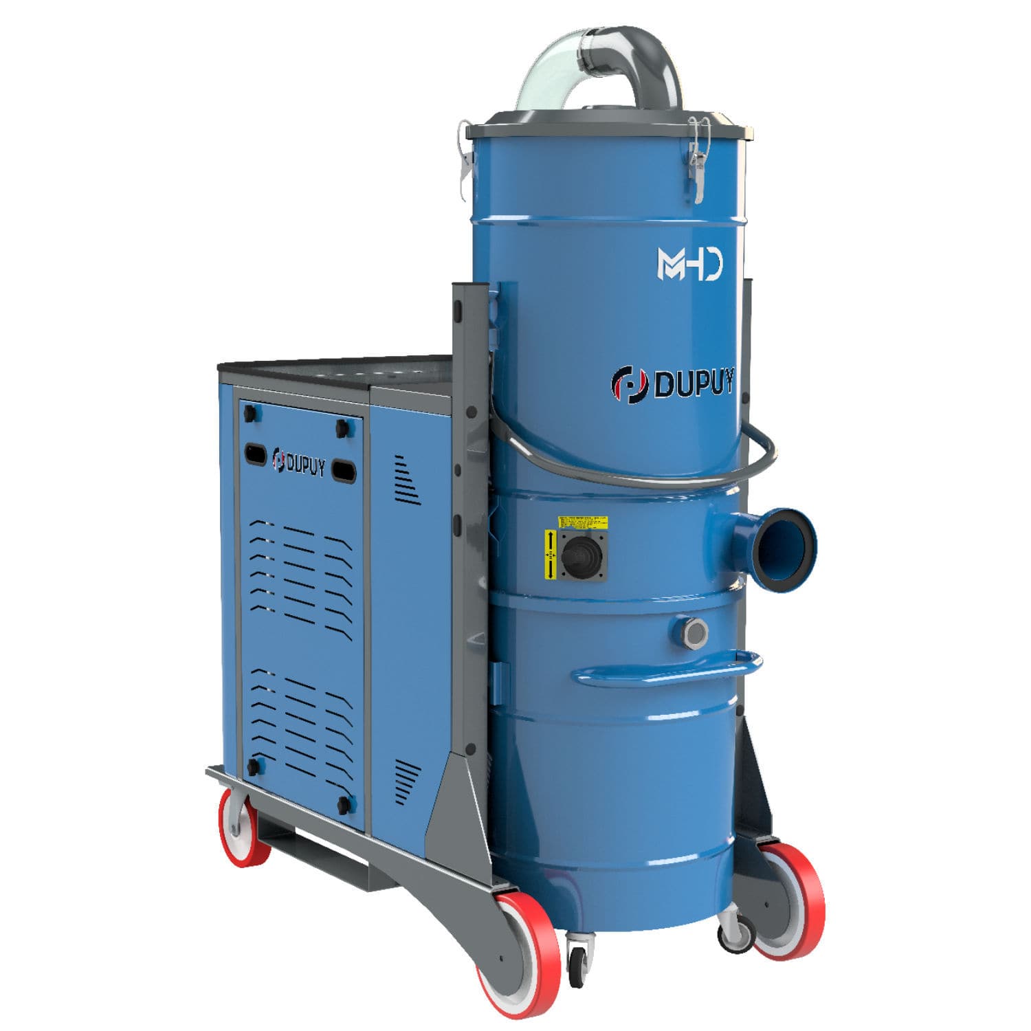 Aspirador industrial - MHD 130 - DU-PUY srl - para polvo / de líquidos / de virutas