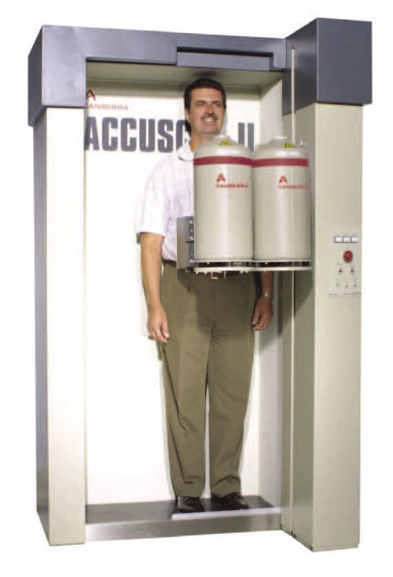 Detector de contaminación para cuerpo entero - ACCUSCAN II - Canberra ...