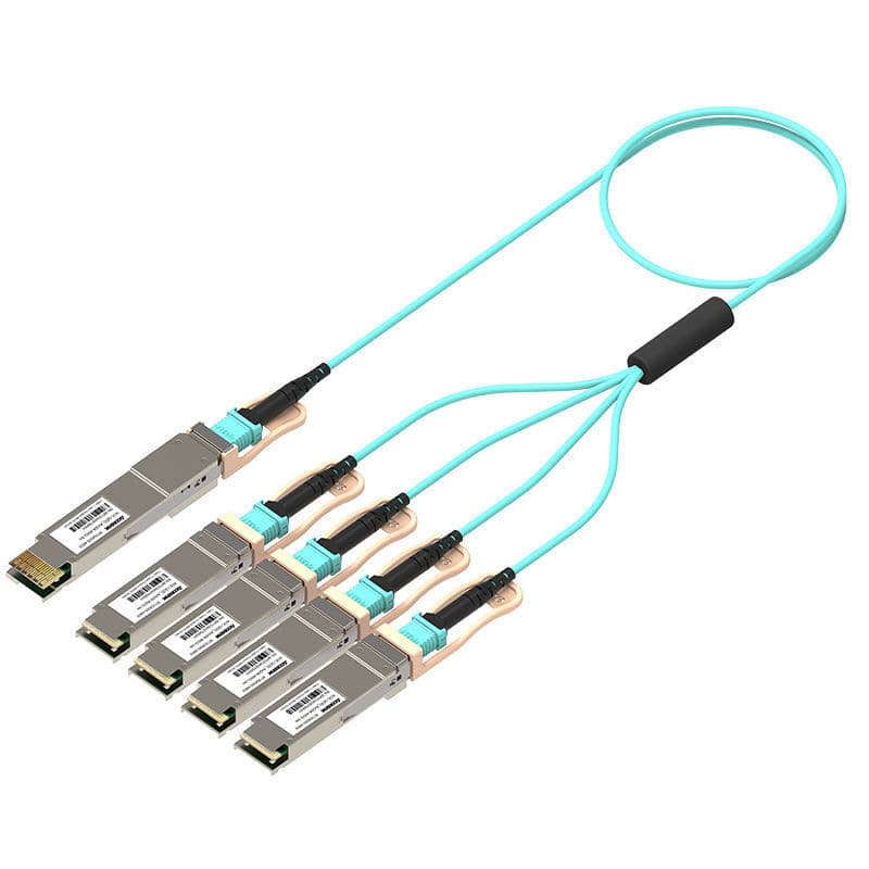 Cable óptico de datos - 400G QSFP-DD to 4x100G QSFP56 AOC - Accelink Technologies Company - de ...