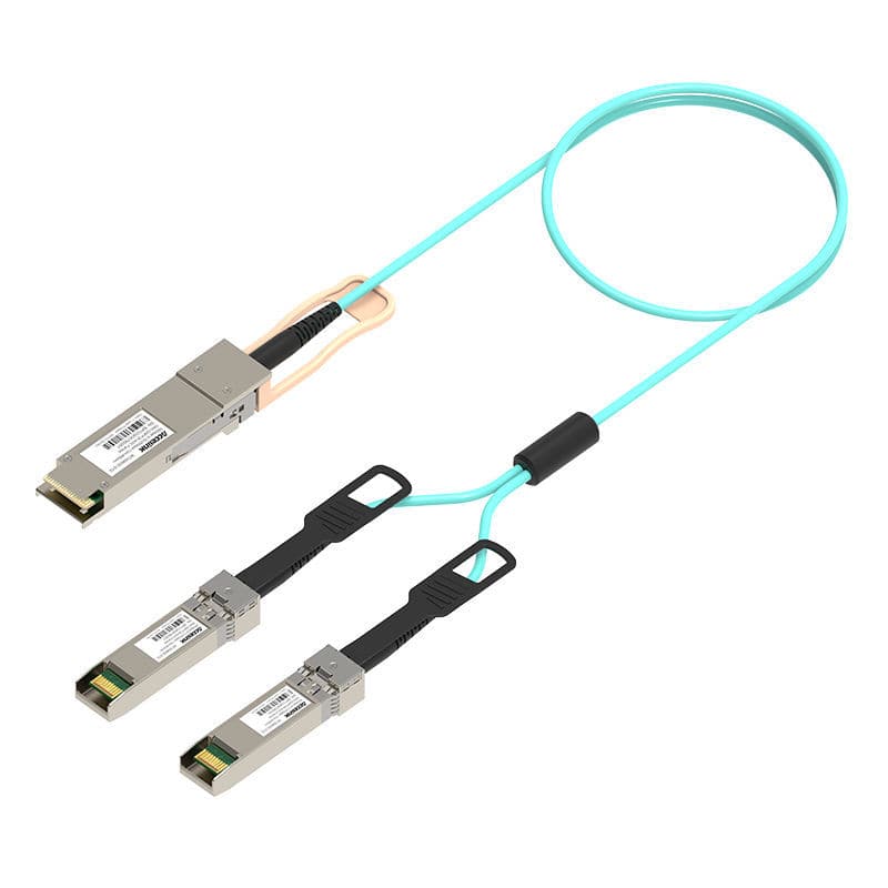 Cable óptico de datos - 50G QSFP28 to 2x25G SFP28 AOC - Accelink ...