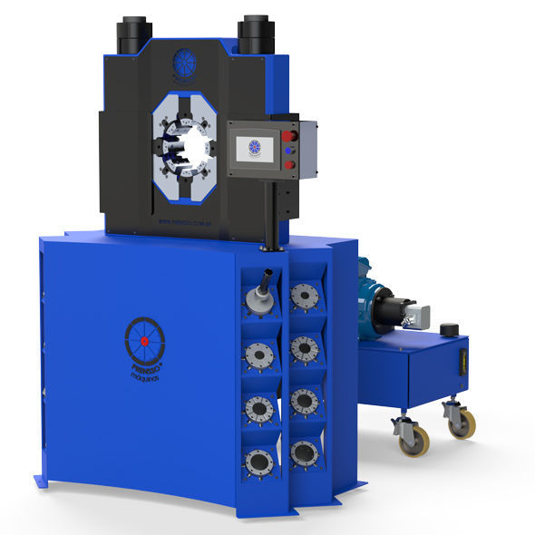 Engastadora para tubos flexibles hidráulicos - PHC150 - Prensso ...