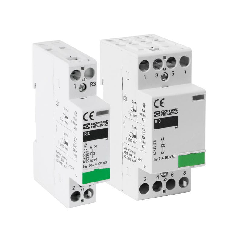 Contactor electromecánico - RIC16-010 - Releco - con semiconductor / AC ...