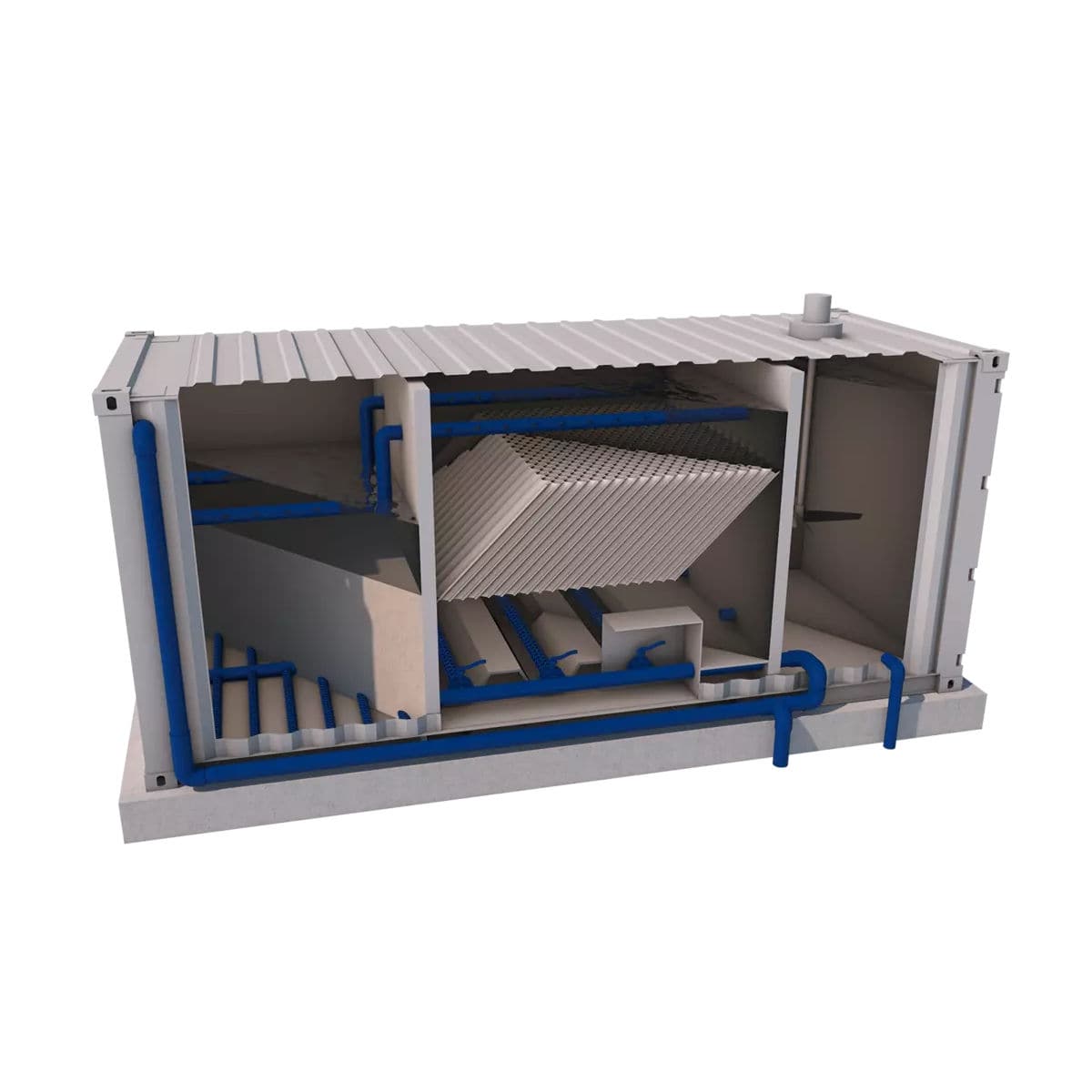 Planta de filtracion para agua - Abionik - de arena / compacta