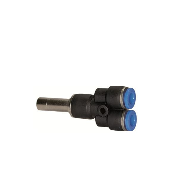 Racor neumático - 142.004 - RIEGLER & Co.KG - push-in / en Y / de plástico