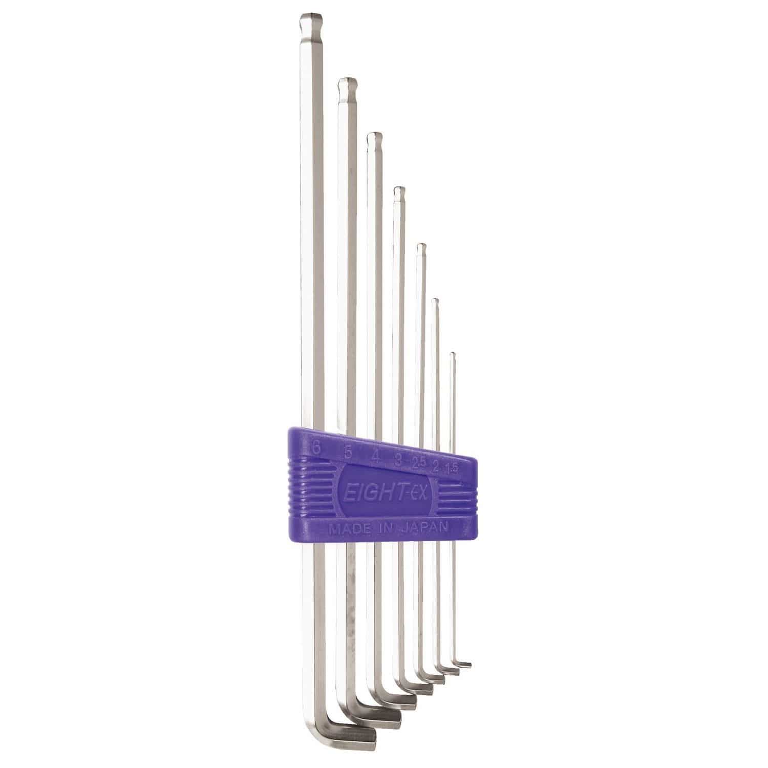 Llave Allen con mango corto - TTS-7 - Eight Tool - con cabeza cónica