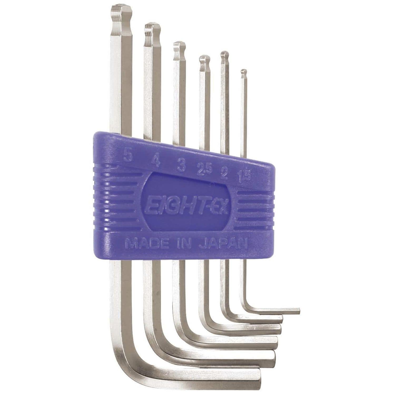 Llave Allen kit - TS-6 - Eight Tool - en L / con cabeza cónica