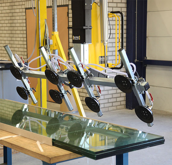 Balancín de elevación para placas - Dotec - para hoja / horizontal ...