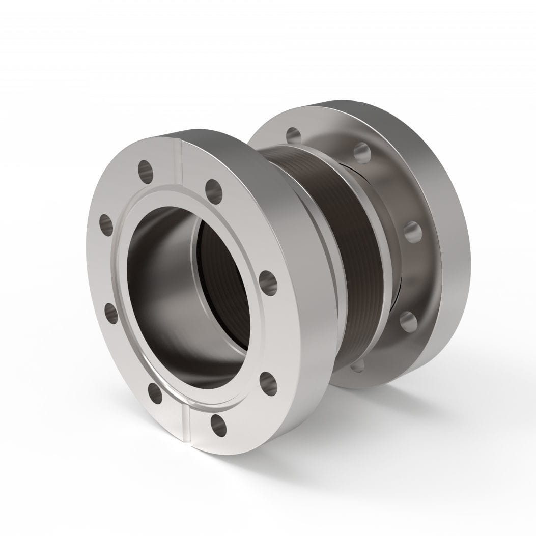 Fuelle cilíndrico - KF16EWB-10 - VACOM - de acero inoxidable / soldado ...