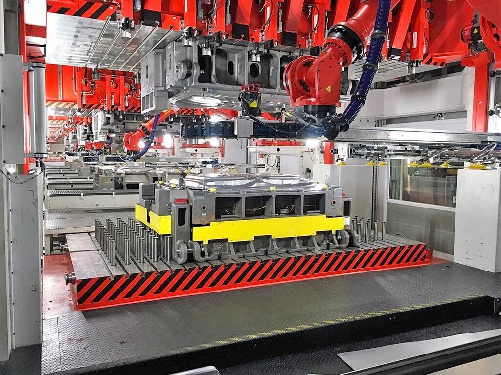 Sistema de automatización para línea de prensas - NSM MAGNETTECHNIK GmbH